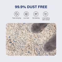 China Fast Clumping Eco-Friendly High Absorbency Low Dust Natural Tofu Bentonite Mixed Cat Litter for sale