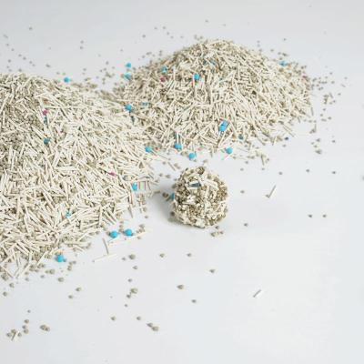 China Eco-Friendly Mixed Formula Fast Clumping High Absorption Low Dust Easy Cleaning Tofu Bentonite Mixed Cat Litter for sale