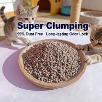 China Efficient Odor Control Low Dust High Absorption Clumping Mineral Cat Litter for sale