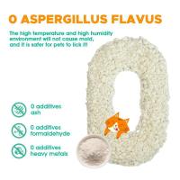 China Fast Clumping Low Dust Strong Odor Control Natural Plant Based Cassava Cat Litter for sale