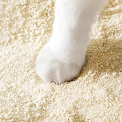 China Premium Plant Based Dust Free High Absorption Custom Packaging Cassava Cat Litter for sale