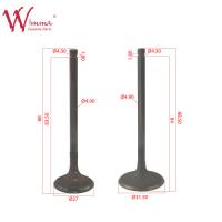 China Motorcycle Intake And Exhaust Valves, DY250 Main Engine Exhaust Valve for sale