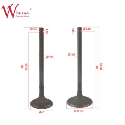 China Motorcycle Intake And Exhaust Valves, DY250 Main Engine Exhaust Valve for sale