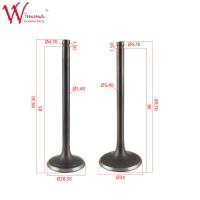 China Inlet And Exhaust Valves Motorcycle Engine Stainless Steel Material CB250 Good Quality for sale