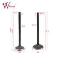 China Motorcycle Parts Intake And Engine Exhaust Valve CB125 High Performance for sale