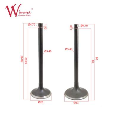 China Motorcycle Intake And Exhaust Valves, Main Engine Exhaust Valve QM200GY for sale