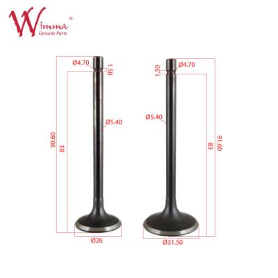 China Motorcycle Engine Valve  Intake And Exhaust Control Valve TX150GY High Quality for sale