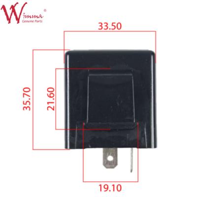 China Motorcycle Electrical Signaler Flasher With 2-Pin Connector 12V for sale