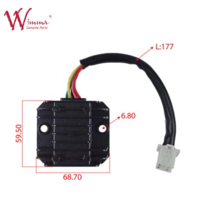 China Motorcycle Regulator Rectifiers Waterproof 5-pins Fine Aluminum SK200FX200 for sale