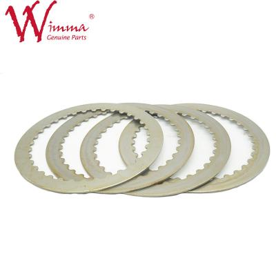 China Clutch Steel Plate Motorcycle Engine Spare Parts OEM A Class Quality 4PCS Hunk Unio Achiever for sale