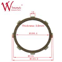 China Rubber Cork Clutch Plate Friction DIsc High Performance  Pulsar Motorcycle Engine Parts 200NS for sale