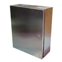 China 316L 304L SS Electricity Control Panel Cabinet Stainless Steel  Enclosure Metal Box for sale