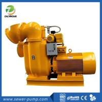 China Cast Iron Large Flow Emergency Flood Pump For Flood Control / Rescue for sale