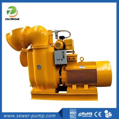 China Cast Iron Large Flow Emergency Flood Pump For Flood Control / Rescue for sale