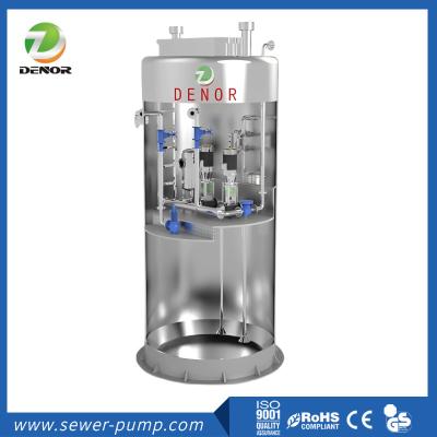 China Stainless Steel Integrated Sewage Pump Station for sale