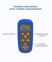 China Customized Support Industrial Handheld Temperature Thermometer with LCD Digital Display for sale
