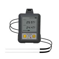 China ODM Support Food Medicine Storage Refrigerator Temperature Monitor Dual Channel RTD Platinum Resistance Data Logger for sale