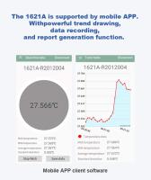 China Temp Resistant Industrial Digital Calibration Measure Contact Reference Thermometer for sale