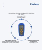China LCD Digital Display Multi-function PT100 Reference Temperature Calibrator by Zhice-elec for sale