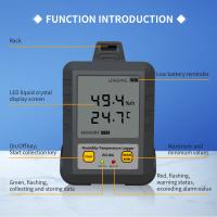 China Pharmaceutical Industry WIFI LCD Display Temperature and Humidity Data Logger with Sensor 97*72*31mm for sale