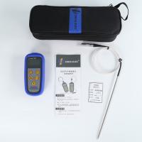 China LCD Backlight Single Channel RTD Thermometer with Sensor 0.001C Resolution 142*61*28mm for sale