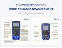 China Portable Multifunction Calibrator with 610g Output Process Signal Source Generator for sale