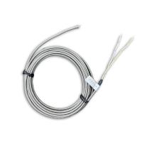 China Single Core Alloy Braided Type K Thermocouple Probe With Plug For High Temperatures for sale