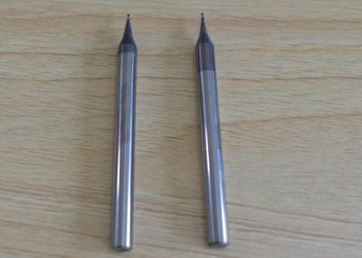 China 4 Flutes 1.0mm Micro Solid Carbide End Mill AlTiN Coating for sale