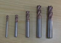 China Tungsten Carbide Nano Copper HRC 58 Corner Radius Cutter for sale