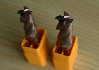 China Solid Carbide TiCXCo4 Coating 0.4μM Corner Radius Milling Cutters for sale