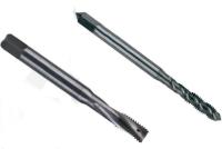 China Threading 4 Flutes M3×0.5 Solid Carbide Taps， spiral flute taps for sale