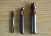 China Tungsten Cobalt Alloy Shank 1mm Ball Nose End Mill For Hardwood for sale