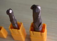 China Tungsten Cobalt Alloy Shank 1mm Ball Nose End Mill For Hardwood for sale