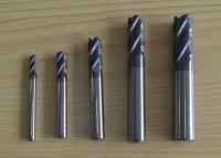 China Extra Long HRC 55 Degree 4 Flute Corner Rounding Cutter for sale