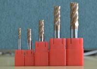 China Profile Milling TiSiN Coating 0.8μM Corner Radius End Mill for sale