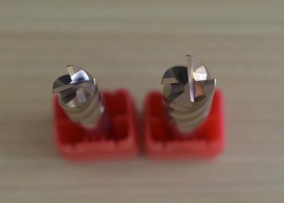China Profile Milling TiSiN Coating 0.8μM Corner Radius End Mill for sale