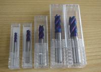 China 0.2μM HRC 65 Flat End Mill Cutter For Cutting Tools Machining for sale