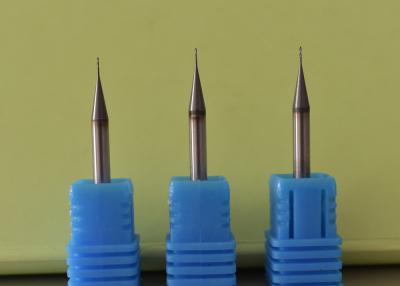 China Carbide 2 Flutes HRC60 2.5mm Long Neck End Mill for sale