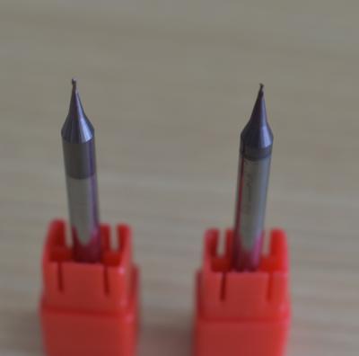 China 45 Degree 100mm Micro Carbide End Mills For Copper for sale