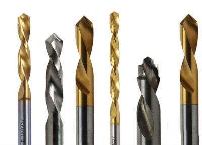 China Wood Drilling 0.20mm Tisin Coating Left Hand Carbide Drill Bits for sale
