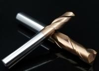 China Tungsten Cobalt Alloy HRC50 50mm Two Flute End Mill for sale