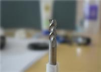 China DLC Coating 3 Flute Carbide End Mills For Aluminum Cutting for sale