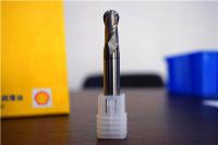 China Die Steel Fine Milling Cutter , For 52-58HRC Steel , Ball End Mill for sale