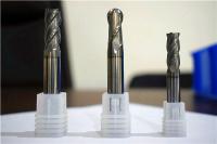 China Die Steel Fine Milling Cutter , For 52-58HRC Steel , Ball End Mill for sale