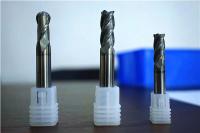 China Die Steel Fine Milling Cutter , For 58-62HRC Mouldsteel , 2 Flute Ball End for sale