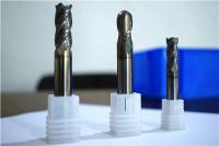 China Die Steel Fine Milling Cutter , For 58-62HRC Mouldsteel , 2 Flute Ball End for sale