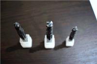 China Die Steel Fine Milling Cutter , For 58-62HRC Mouldsteel , 4 Flute Corner Radius End Mill for sale