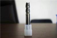 China Die Steel Fine Milling Cutter , For 52-58HRC Steel, Corner Radius End Mill for sale