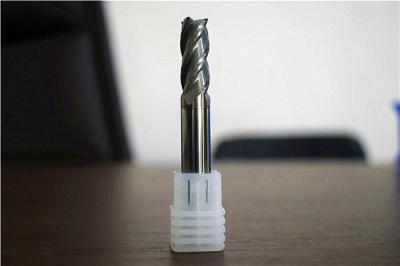 China Die Steel Fine Milling Cutter , For 52-58HRC Steel, Corner Radius End Mill for sale