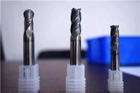 China Die Steel Fine Milling Cutter , For 52-58HRC Steel, Corner Radius End Mill for sale